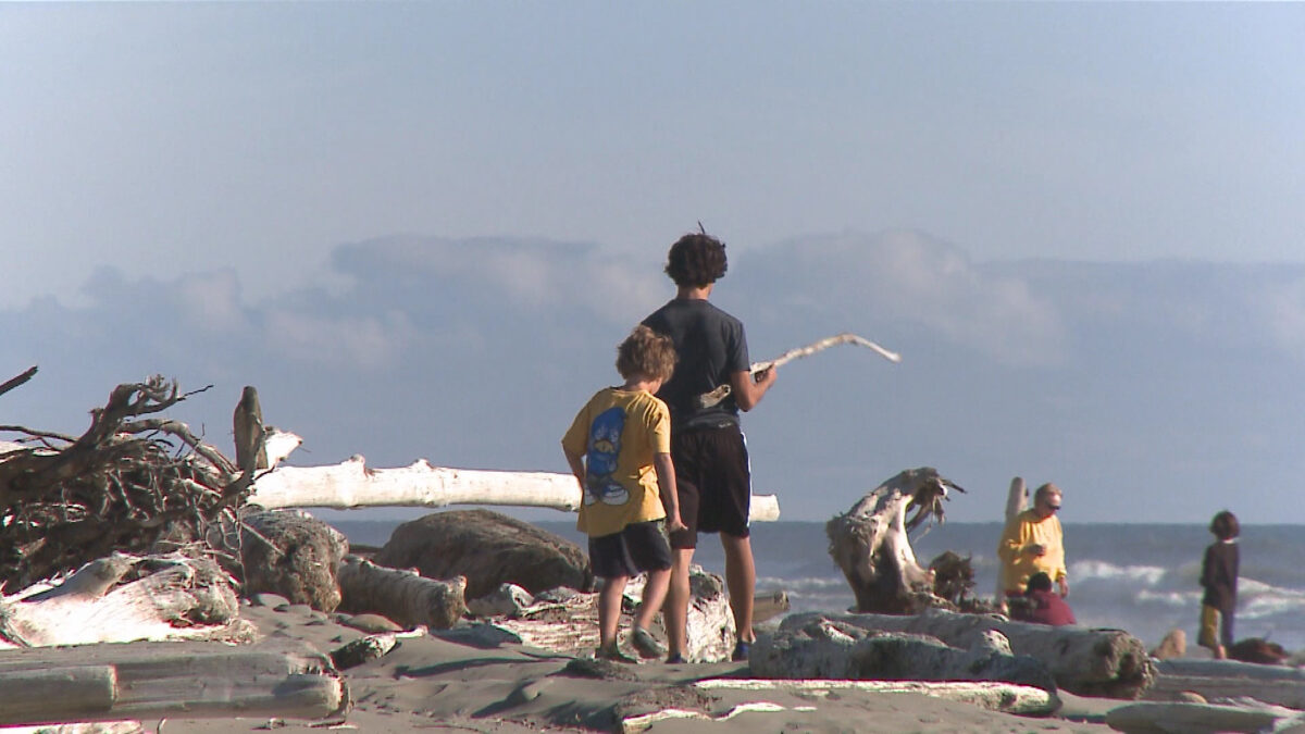 Family Fun at the Beach in Grays Harbor County